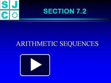 PPT – ARITHMETIC SEQUENCES PowerPoint presentation | free to view - id ...