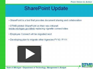 PPT – SharePoint Update PowerPoint presentation | free to download - id ...
