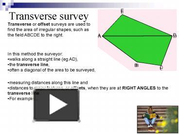 PPT – Transverse survey PowerPoint presentation | free to download - id ...