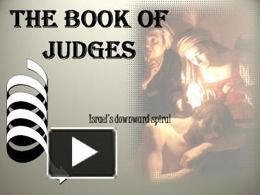 The book of judges presentation | free to view