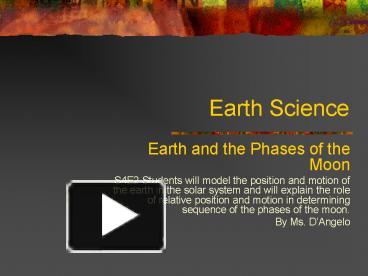 PPT – Earth Science PowerPoint presentation | free to download - id ...