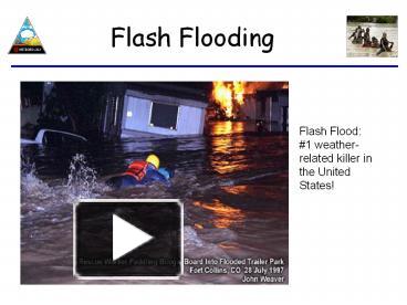 Flash Flooding presentation | free to download
