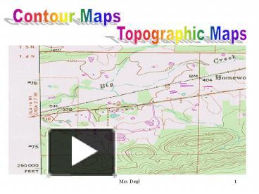 PPT – Contour Maps PowerPoint presentation | free to view - id: 52f07a ...