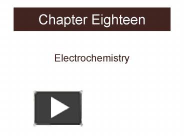PPT – Chapter Eighteen PowerPoint presentation | free to view - id ...