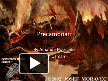 Precambrian presentation | free to view