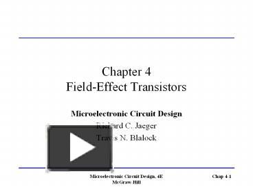 PPT – Chap 4-1 PowerPoint presentation | free to view - id: 53cc42-YTk0N