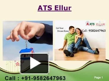 PPT – ATS Ellur PowerPoint presentation | free to download - id: 53ce93 ...