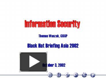 PPT – Information Security PowerPoint presentation | free to download ...