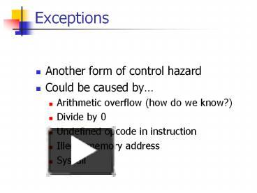 Exceptions presentation | free to download