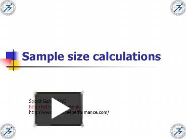 PPT – Sample size calculations PowerPoint presentation | free to ...