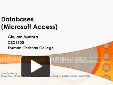 PPT – Introduction to Computing PowerPoint presentation | free to ...