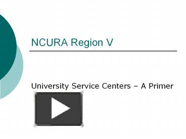 NCURA Region V presentation | free to download