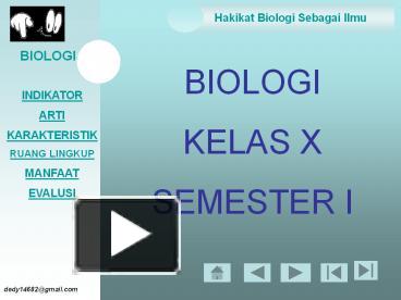 BIOLOGI presentation | free to download