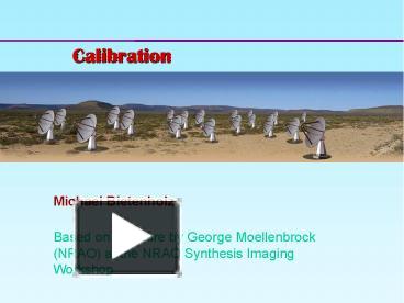 PPT – Calibration PowerPoint presentation | free to download - id ...