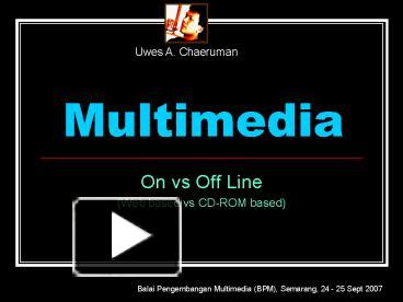 PPT – Multimedia PowerPoint presentation | free to download - id ...