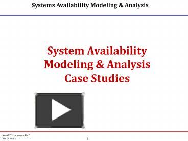 PPT – System Availability Modeling PowerPoint presentation | free to ...