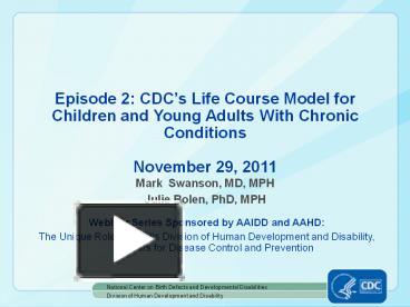 PPT – Episode 2: CDC PowerPoint presentation | free to download - id ...