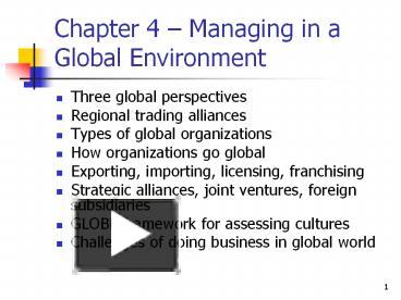 PPT – Chapter 4 PowerPoint presentation | free to download - id: 55dbe9 ...