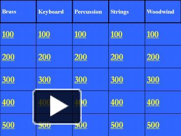 PPT – Brass PowerPoint presentation | free to download - id: 55f18a-ZGVlO