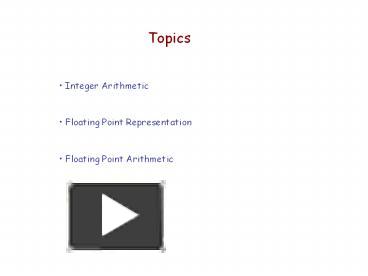 PPT – Integer Arithmetic PowerPoint presentation | free to download ...