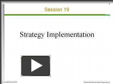 PPT – Strategy Implementation PowerPoint presentation | free to ...