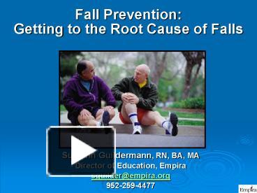 And We WONT All Fall Down presentation | free to view