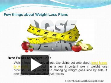 Best diet to weight loss presentation | free to download