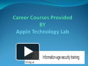 PPT – Best it training | Certifications for it | Top education ...