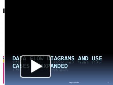 Data flow diagrams and use cases - expanded presentation | free to download