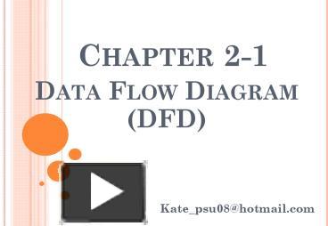 PPT – Data Flow Diagram (DFD) PowerPoint presentation | free to view ...