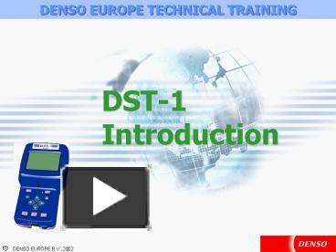 PPT – DST-1 Introduction PowerPoint presentation | free to download ...