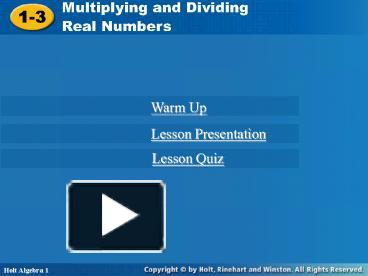 PPT – Warm Up PowerPoint presentation | free to download - id: 56f8f0-MThlO