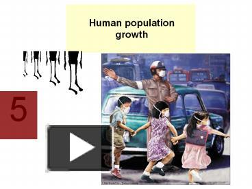 Human population growth presentation | free to download
