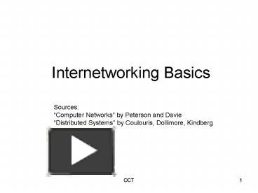 PPT – Internetworking Basics PowerPoint presentation | free to download ...