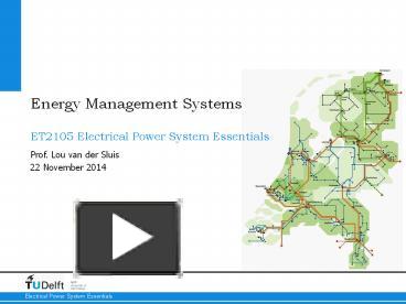 PPT – ET2105 Electrical Power System Essentials PowerPoint presentation ...