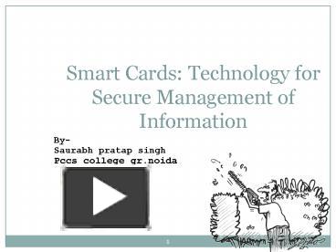 Smart Cards: Technology for Secure Management of Information ...
