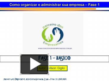 PPT – FASE 1 - B PowerPoint presentation | free to view - id: 574aa9-YTE1Z