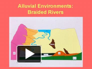 Alluvial Environments: Braided Rivers presentation | free to view