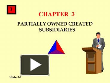 PARTIALLY OWNED CREATED SUBSIDIARIES presentation | free to view