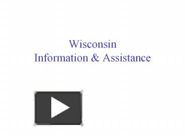 PPT – Wisconsin Information PowerPoint presentation | free to view - id ...