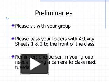 PPT – Preliminaries PowerPoint presentation | free to view - id: 5782c ...