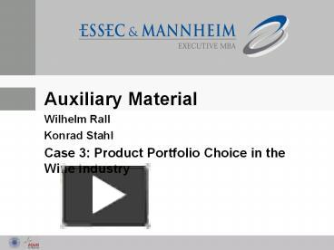 Auxiliary Material presentation | free to view