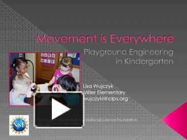 Movement is Everywhere presentation | free to view
