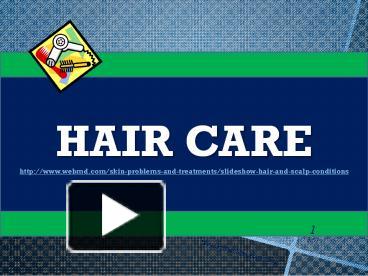 HAIR CARE presentation | free to download
