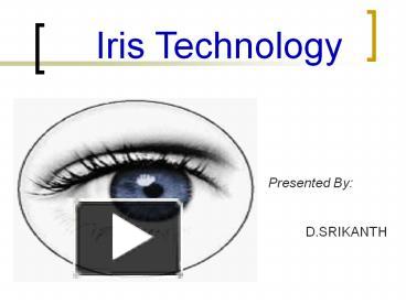 Iris Technology presentation | free to download