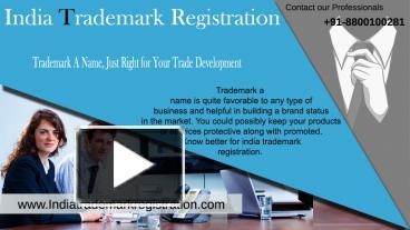 PPT – Trademark a Name PowerPoint presentation | free to download - id ...