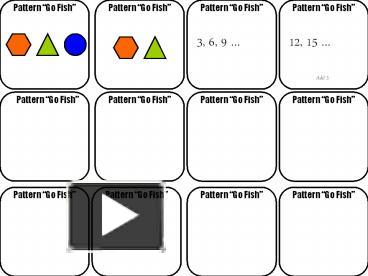 PPT – Pattern PowerPoint presentation | free to download - id: 5882de-ZjlkY