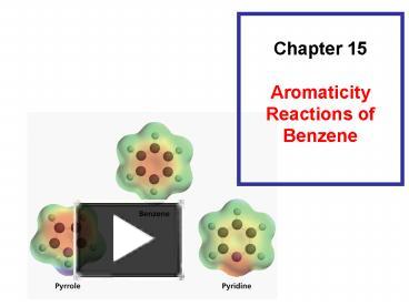 Aromaticity presentation | free to view
