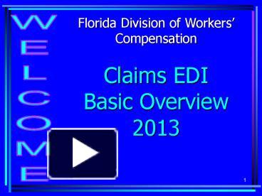 FL Claims EDI Release 3 Training presentation | free to view