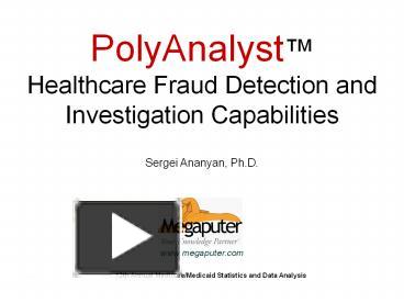 PPT – PolyAnalyst PowerPoint presentation | free to download - id ...